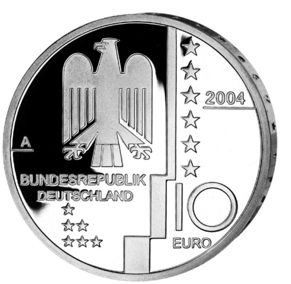 Deutschland 10 Euro 2004 Bauhaus Dessau, 44,60