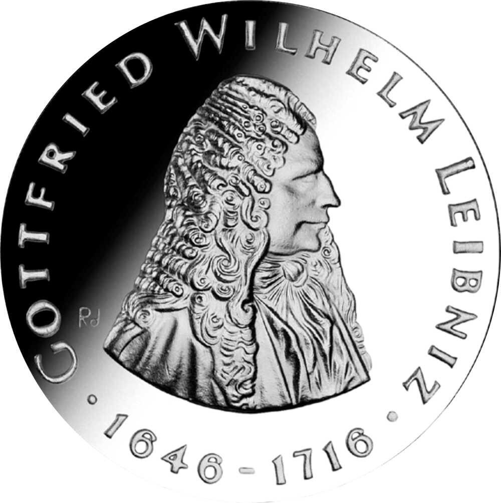 DDR 20 Mark 1966 Gottfried Wilhelm Leibniz, 90,00