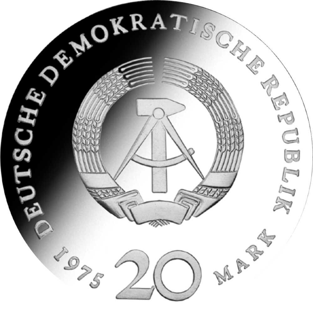 DDR 20 Mark 1975 Johann Sebastian Bach, 40,00