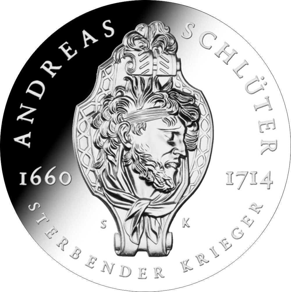 DDR 20 Mark 1990 Andreas Schlüter, 200,00