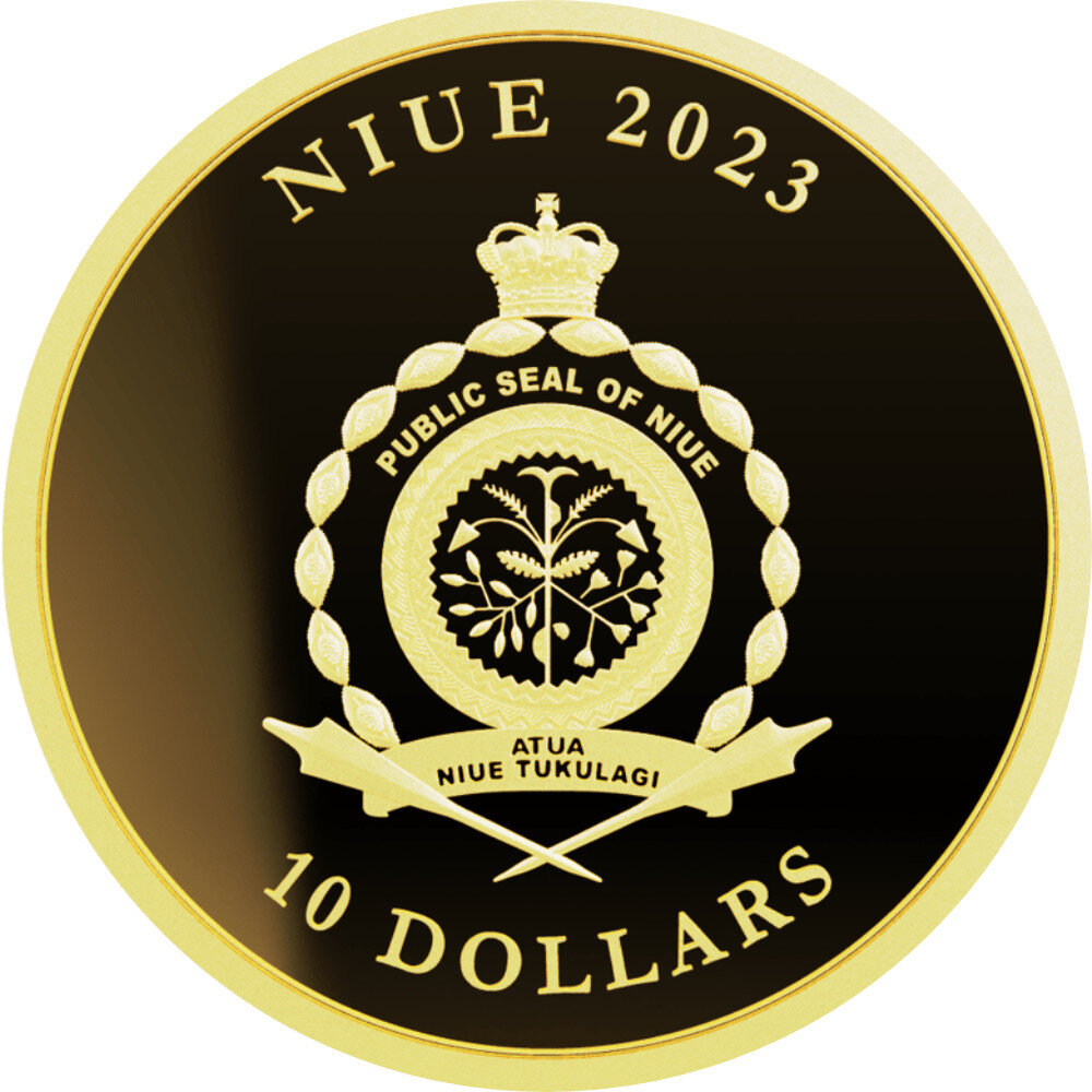 Niue Equilibrium 2023 - 1/10 oz Gold | Prooflike, 372,20