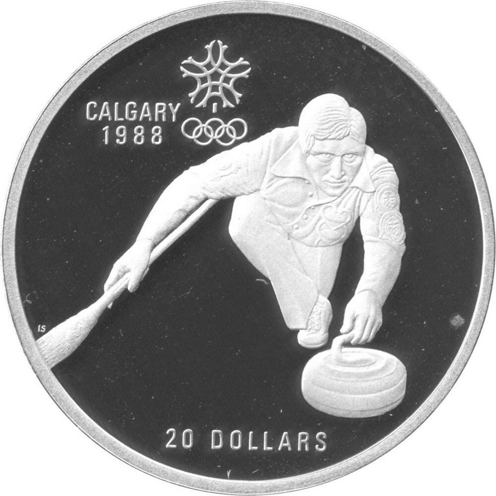 Kanada 20 Dollars 1988 - XV. Olympische Winterspiele 1988 in Calgary , 37,30