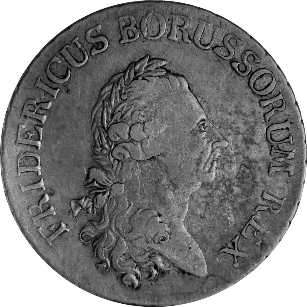 Brandenburg-Preußen 1 Reichstaler 1785 A - König Friedrich II. 1740-1 ...
