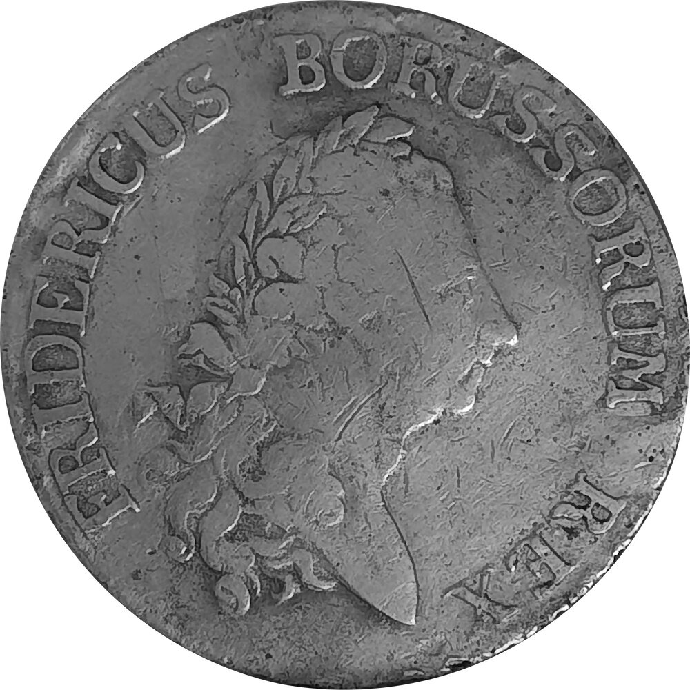 Brandenburg-Preußen 1 Reichstaler 1784 A - König Friedrich II. 1740-1 ...