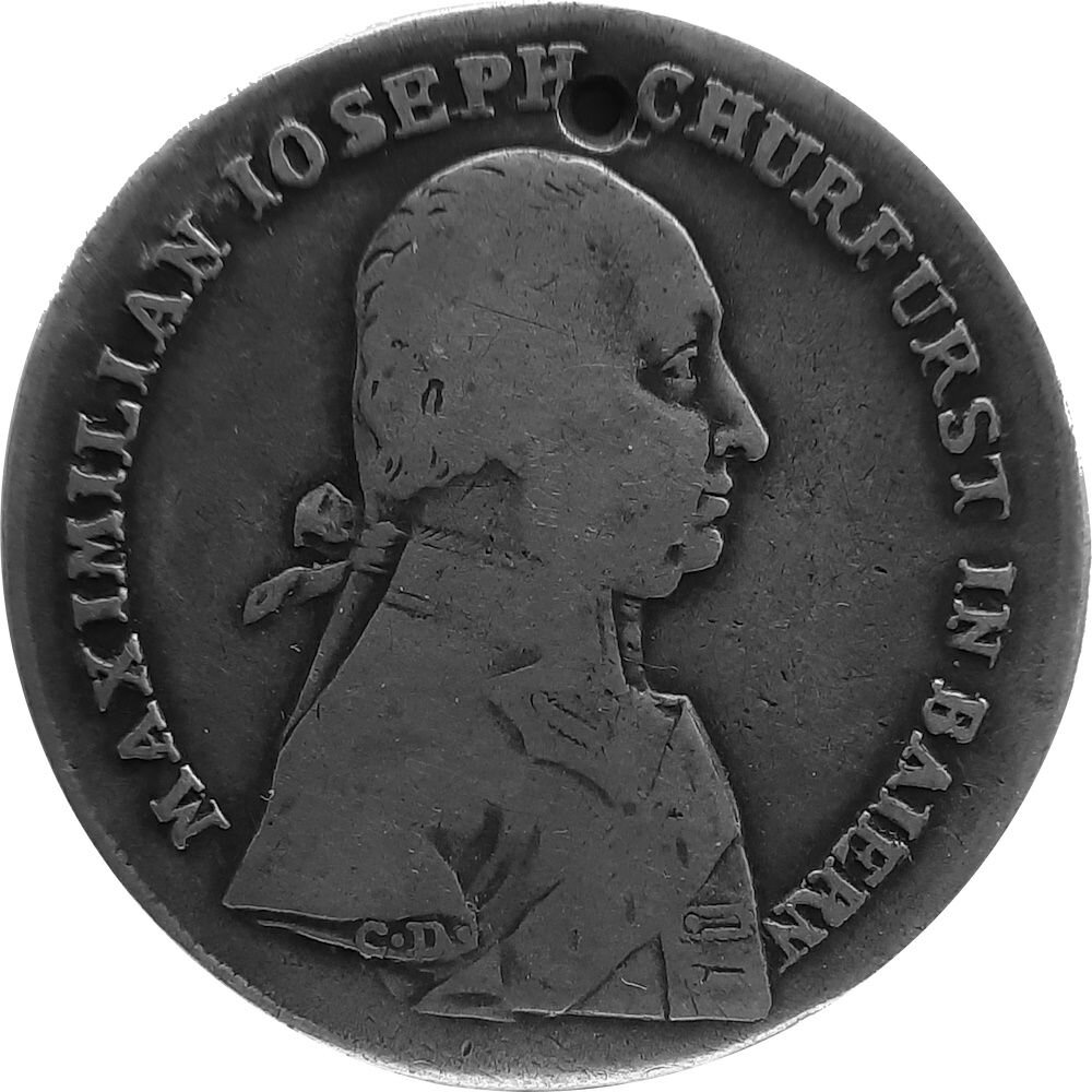 Bayern 1 Konventionstaler 1803 - Kurfürst Maximilian IV. Joseph 1799 ...