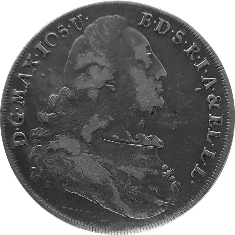 Bayern 1 Konventionstaler 1772 - Kurfürst Maximilian III. Joseph 1745 ...