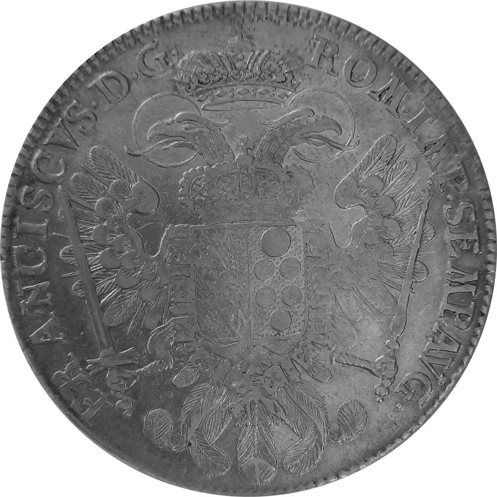 Nürnberg Reichsstadt 1 Konventionstaler 1761 - Titel Kaiser Franz I ...