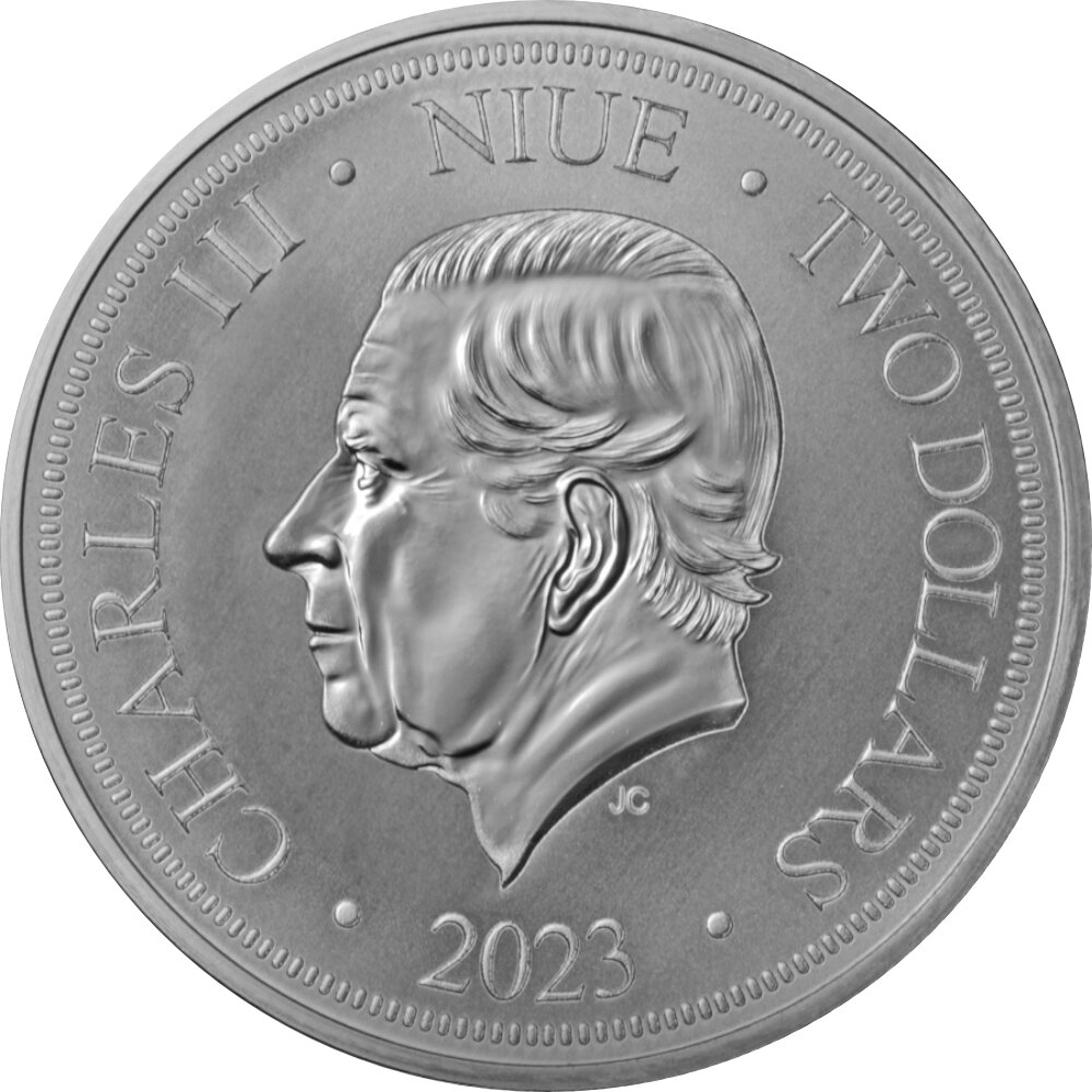 Niue Phönix 1. Ausgabe 2023 - 1 oz Silber | Prooflike, 57,70