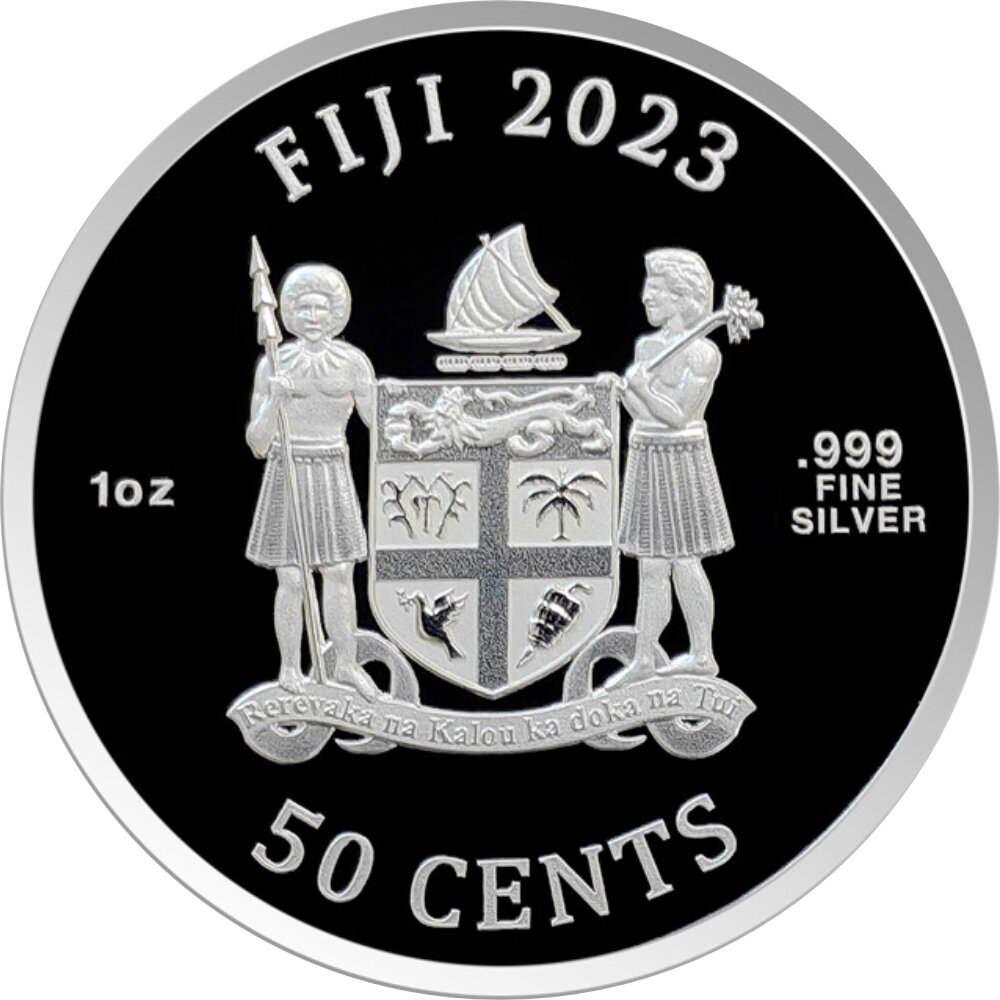 Fiji Asian Mythical Creatures 2. Ausgabe 2023 Unicorn 1 oz Silber, 75,09