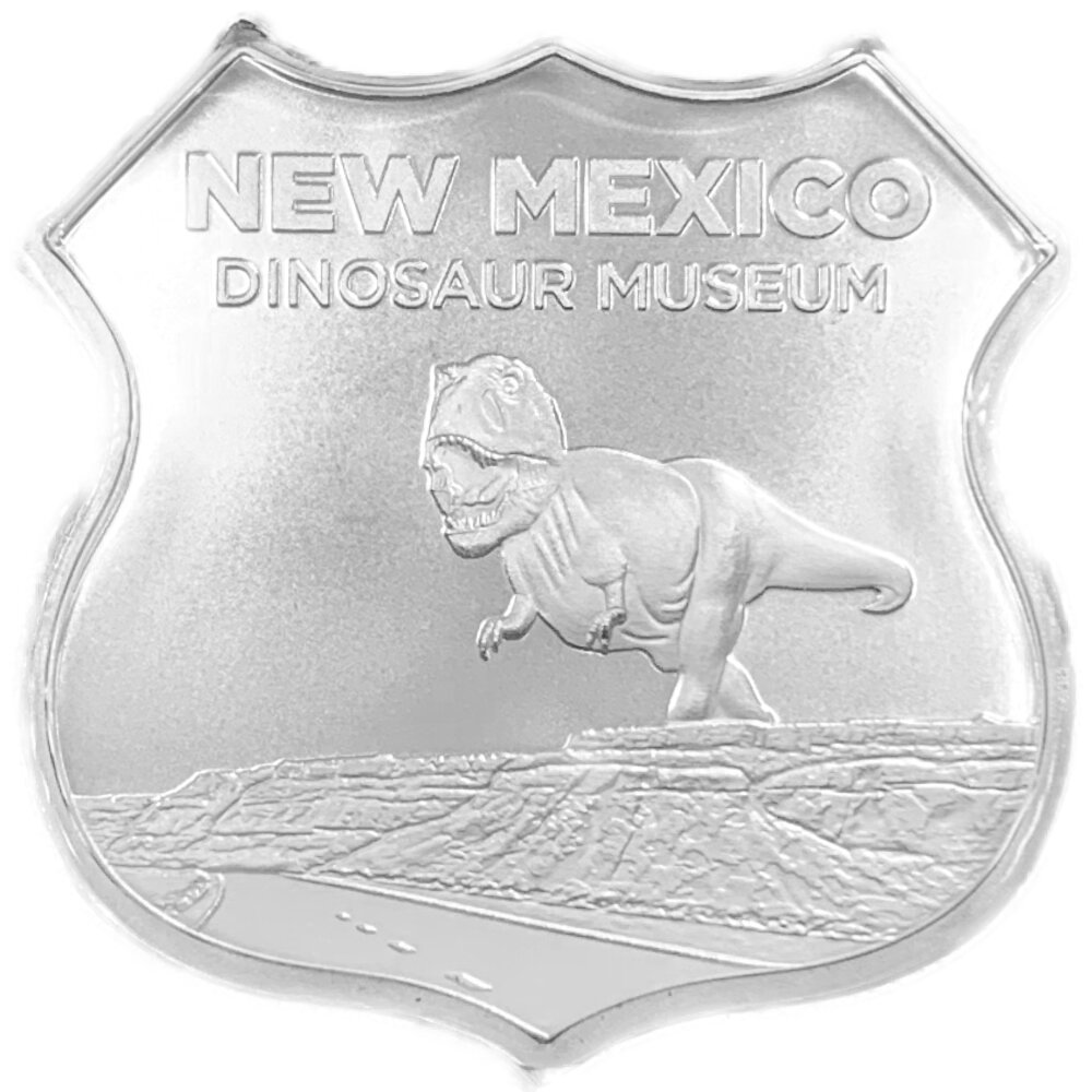 Round Icons of Route 66 New Mexiko 1 oz Silber, 53,00