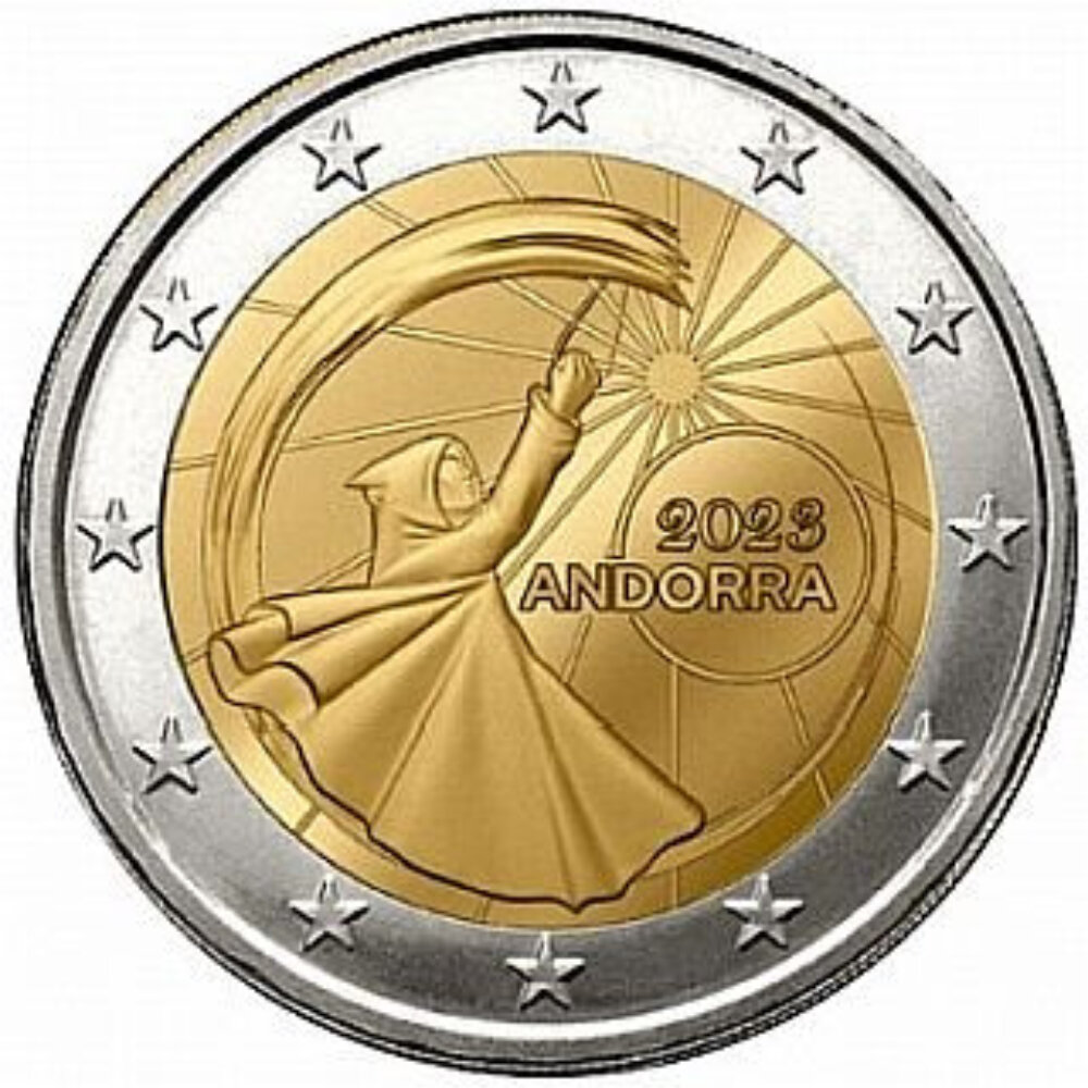 Andorra 2 Euro 2023 "Sommersonnenwende", 24,90