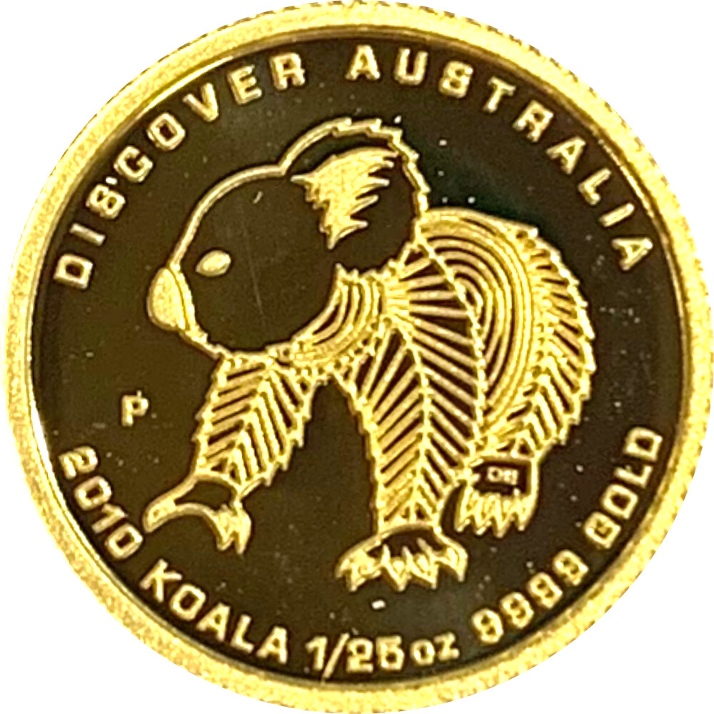 Australien Koala 2010 1/25 oz Gold PP, 218,00