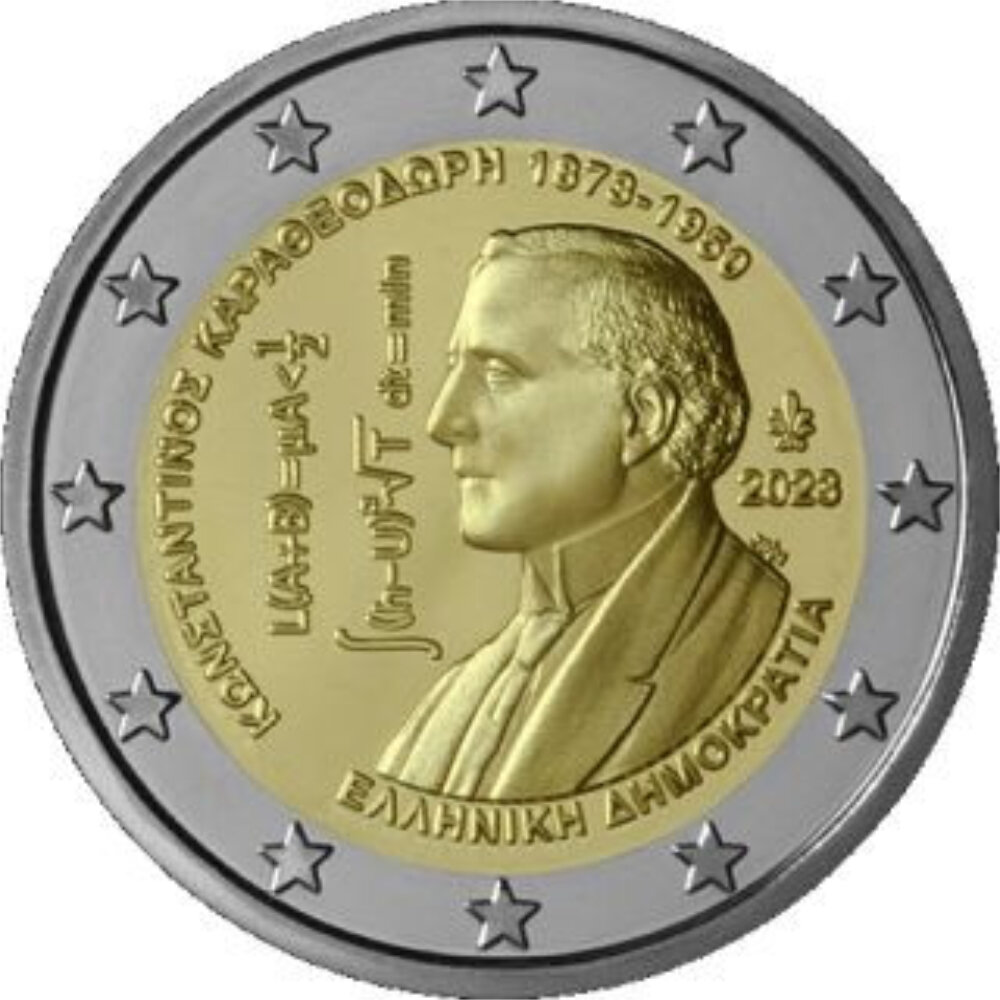 Griechenland 2 Euro 2023 "Constantin Caratheodory", 4,20