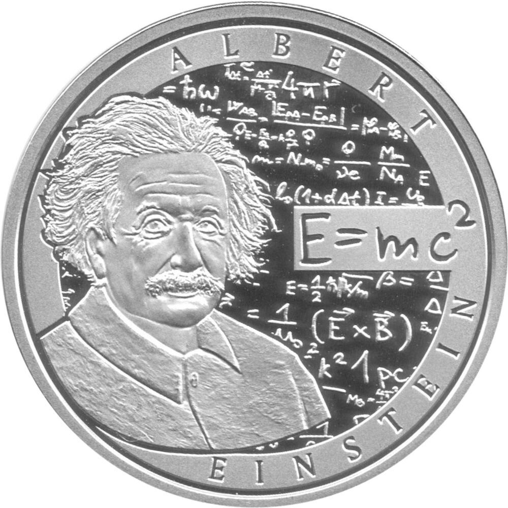 Belgien 10 Euro 2016 - Albert Einstein - Silber PP, 43,40