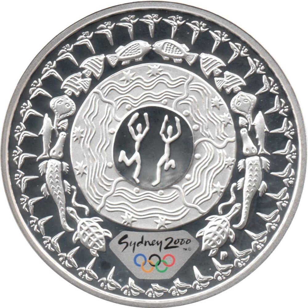 Australien 5 Dollars 2000 - XXVII. Olympische Spiele 2000 in Sidney ...