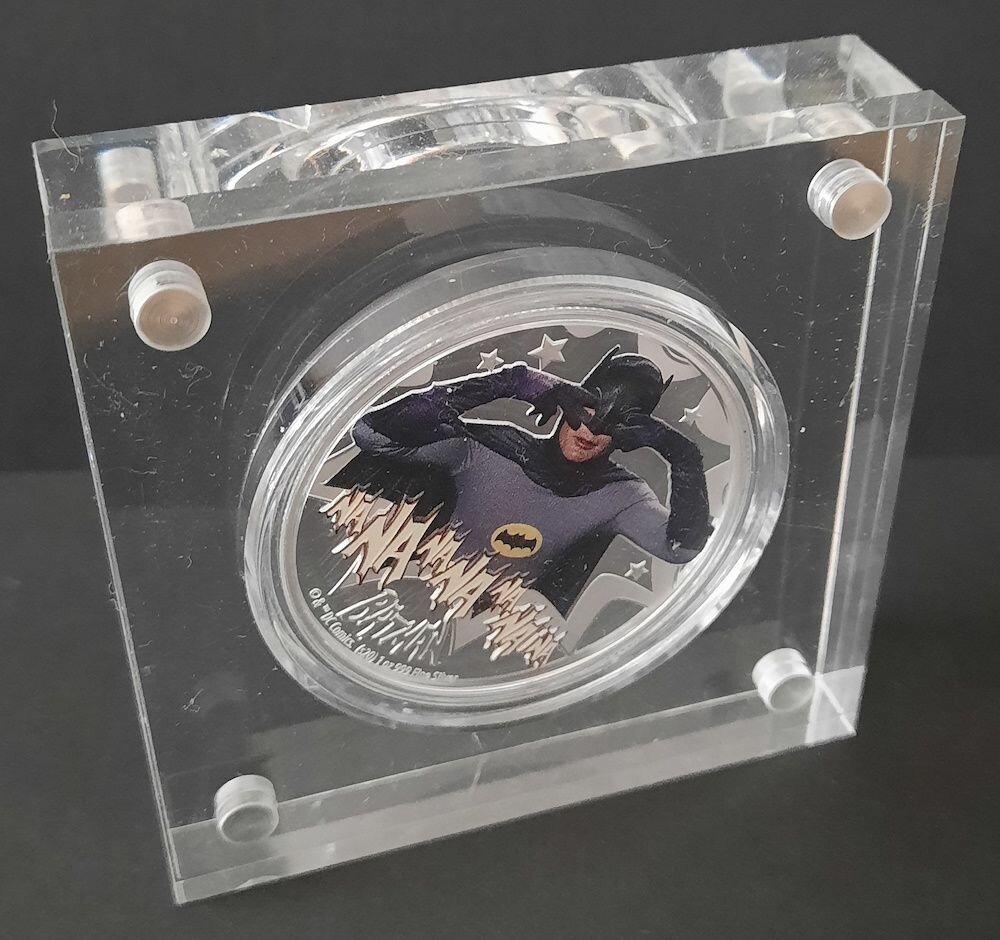 Niue 2 Dollars 2020 - DC Comics "Batman" - 1 oz Silber PP teilcolorie ...
