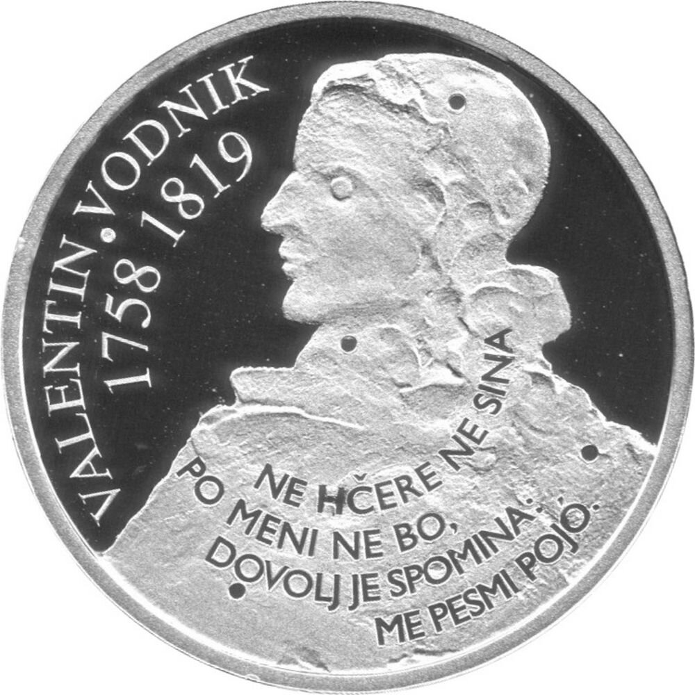 Slowenien 30 Euro 2008 - 250. Geburtstag von Valentin Vodnik - Silber ...