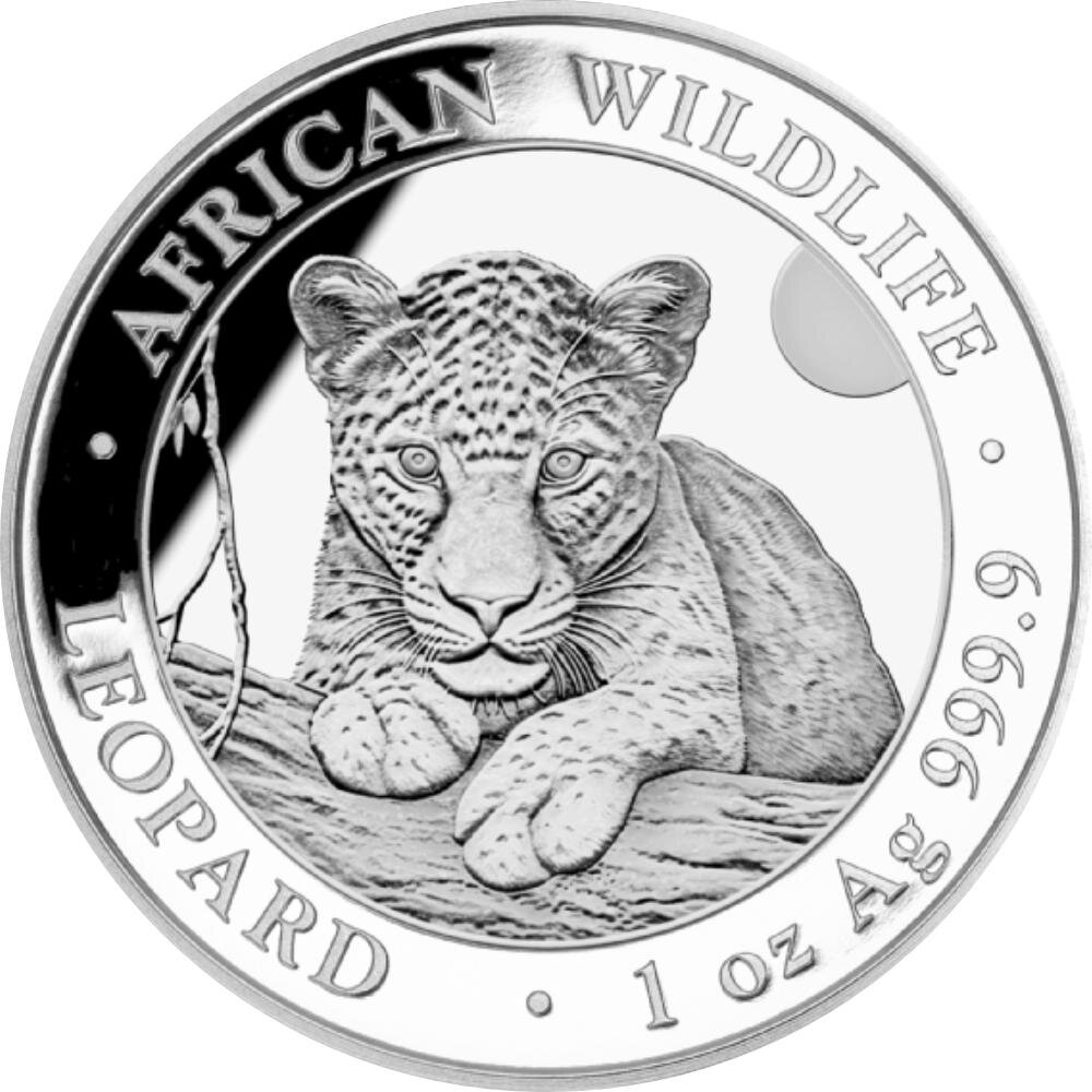 Somalia Leopard 2025 1 oz Silber, 107,39