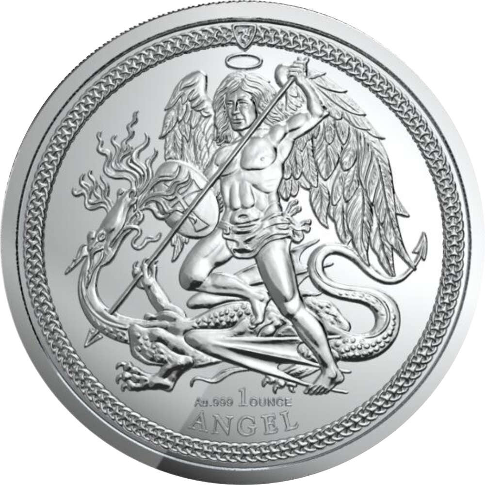 Isle of Man Angel 2025 1/2 oz Silber, 48,72