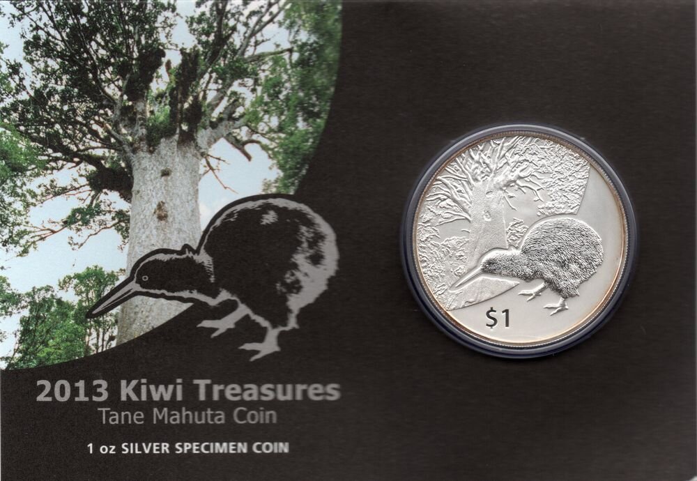 Neuseeland Kiwi 2013 1 oz Silber im Originalblister, 76,20