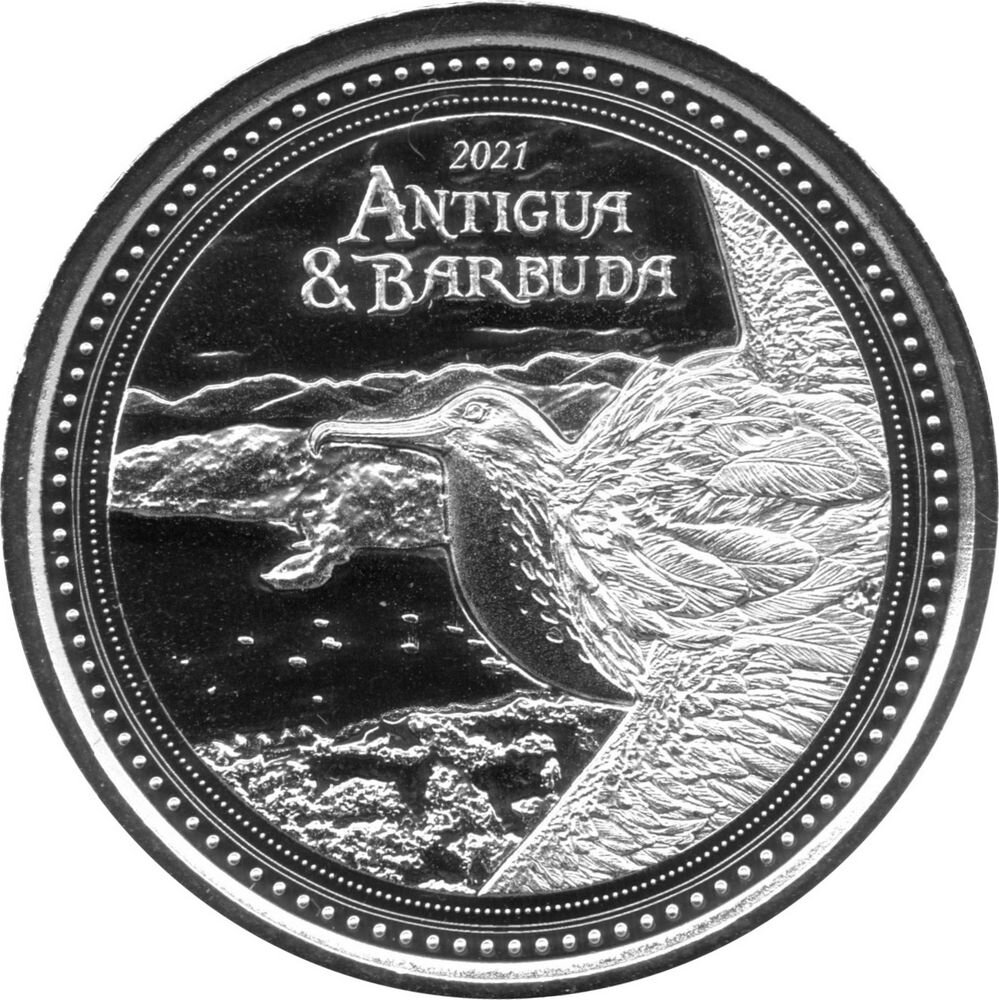 EC 8 2021 1. Ausgabe Antigua & Barbuda - Frigatebird-Fregattvogel - 1 ...