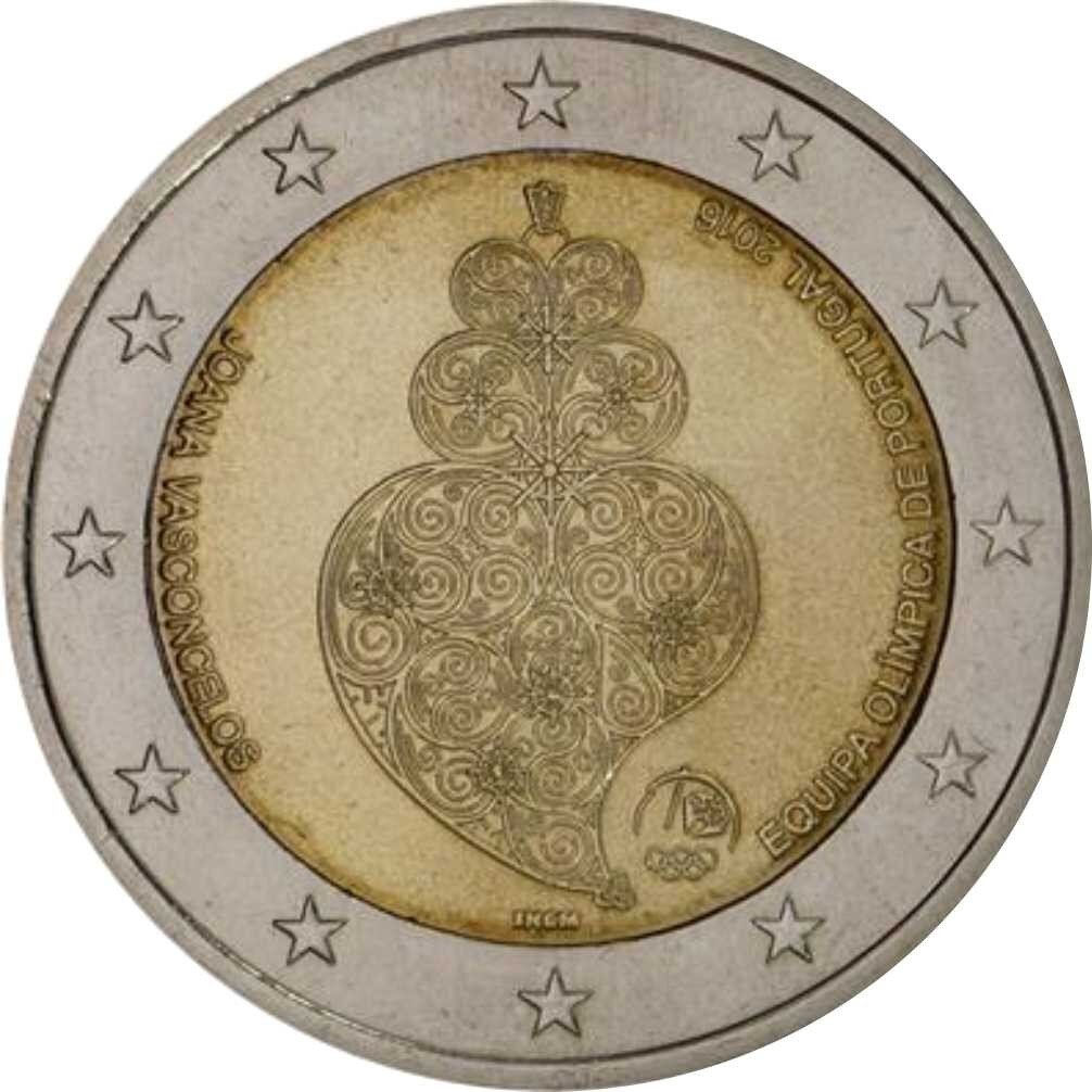 Portugal 2 Euro 2016 "Olympiade in Rio de Janeiro", 4,50