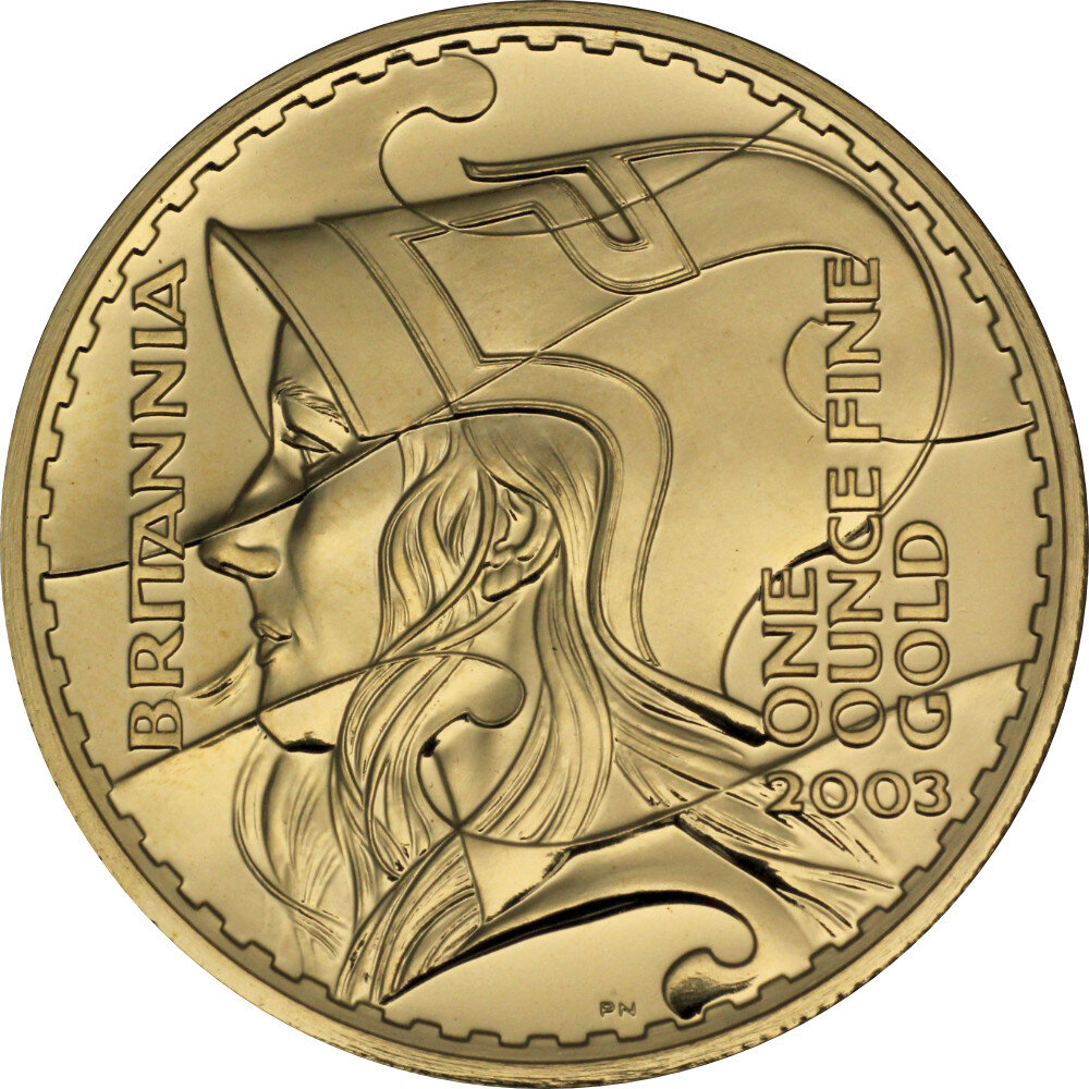 UK Britannia 2003 1 oz Gold, 4.535,47