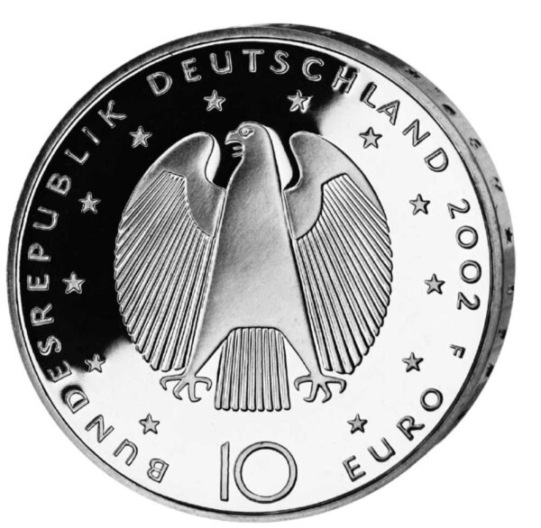 Deutschland 10 Euro 2002 Einführung des Euro, 48,50